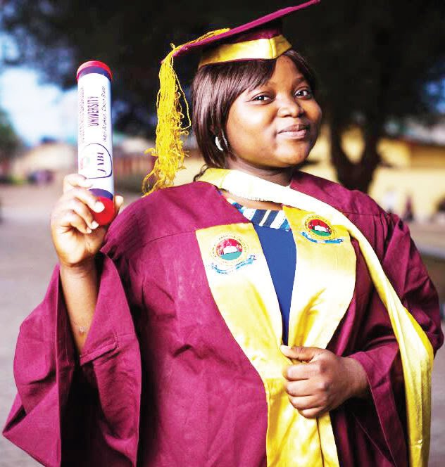 Esther Adio: Switched from MBBS to Computer Science to become Overall ...